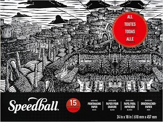 SPEEDBALL PRINTMAKING PAD 24x18 - Hull's Art Supply & Framing