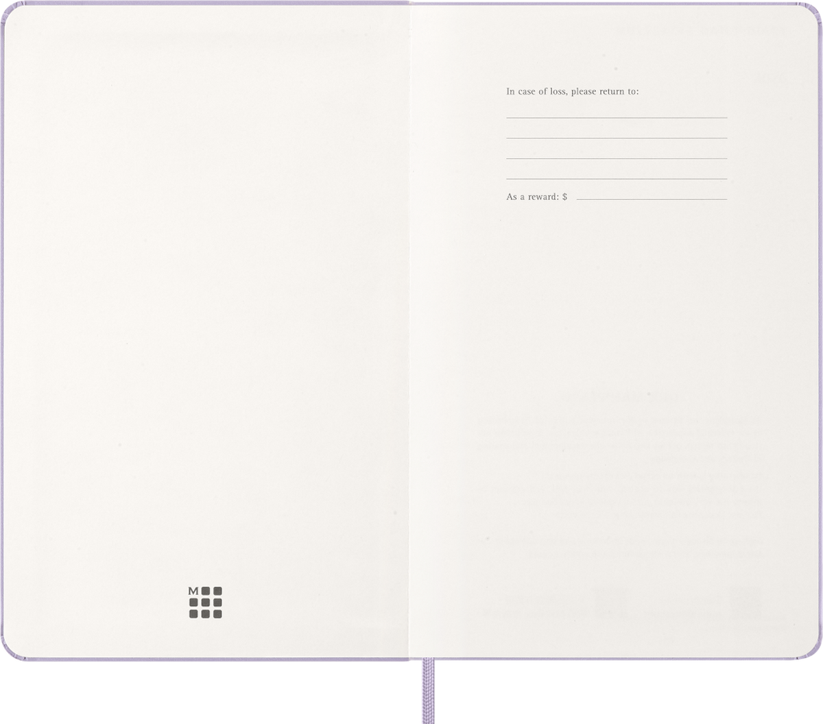 MOLESKINE CLASSIC 12 MONTH 2026 DAILY PLANNER, HARD COVER, LARGE (5" X ...