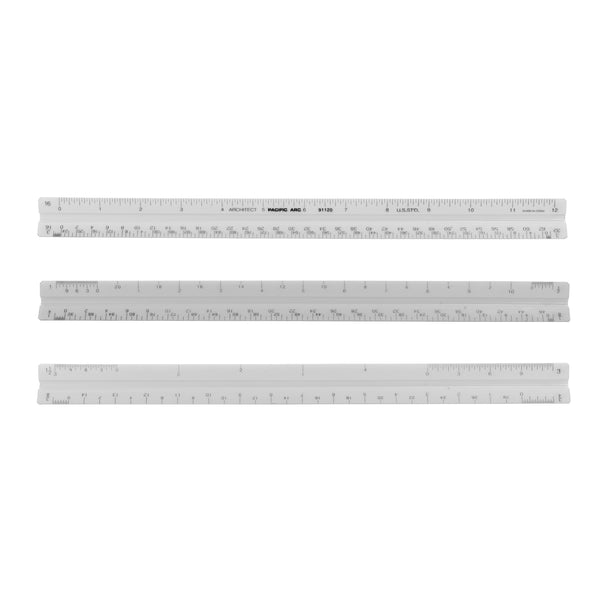 SCHOLASTIC TRIANGULAR ARCHITECT SCALE - Hull's Art Supply & Framing
