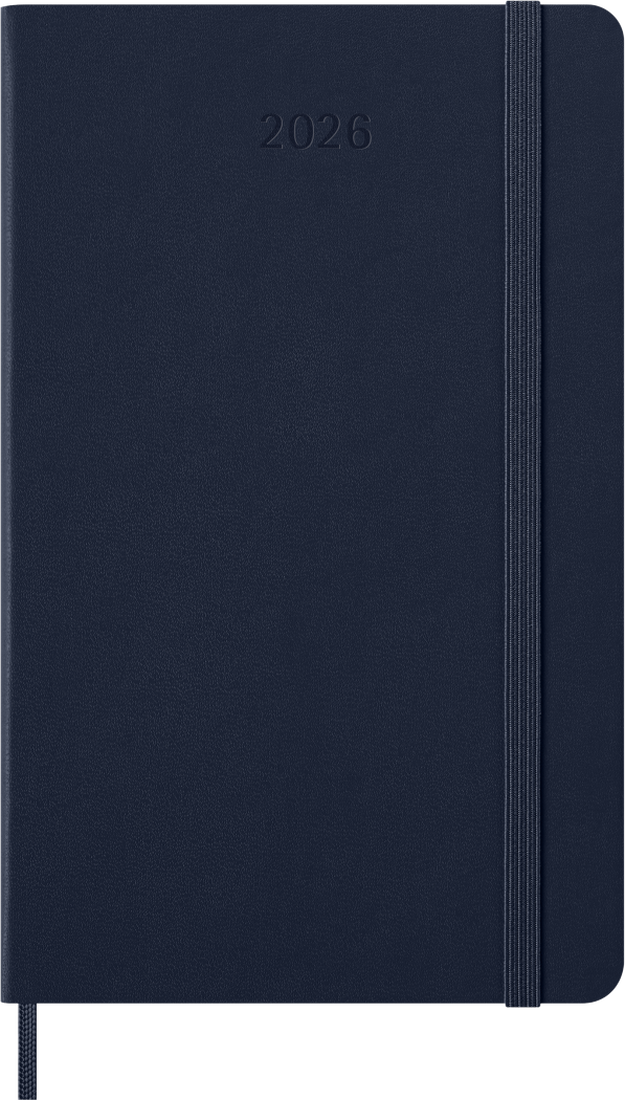 MOLESKINE CLASSIC 12 MONTH 2026 DAILY PLANNER, HARD COVER, LARGE (5" X ...
