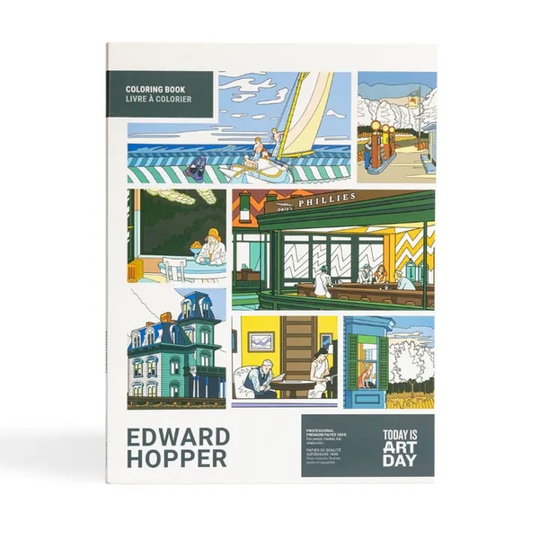 COLORING BOOK - EDWARD HOPPER - Hull's Art Supply & Framing