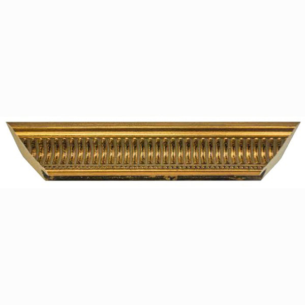4X6 FLUTED GOLD FRAME - Hull's Art Supply & Framing