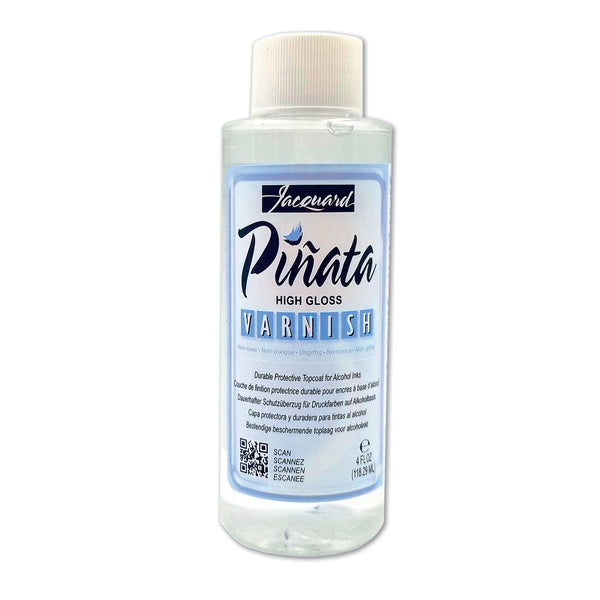 PINATA 4oz HIGH GLOSS VARNISH - Hull's Art Supply & Framing