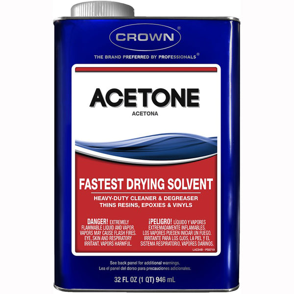 ACETONE QUART - Hull's Art Supply & Framing